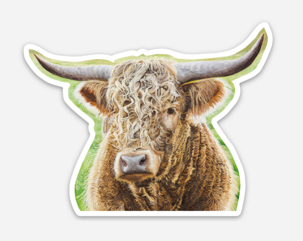 The Dude Die Cut Sticker – Betsie Studios